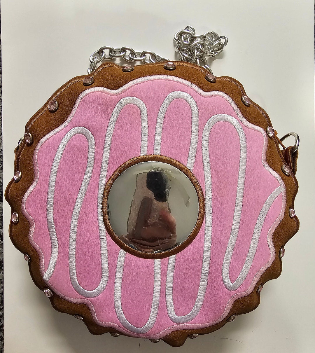 Glazed Donut EXTRA LARGE VERSION Rivet Purse Embroidery Pattern Ith - Etsy