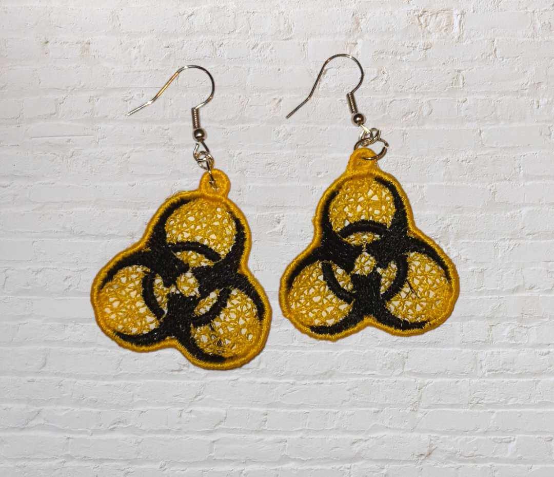 Biohazard Freestanding Lace Machine Embroidery Design Embroidery ...