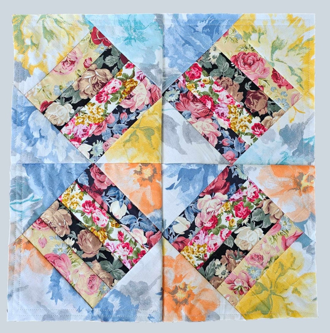 Coin Ith Quilting Block Paper Piecing in the Hoop Embroidery Machine ...