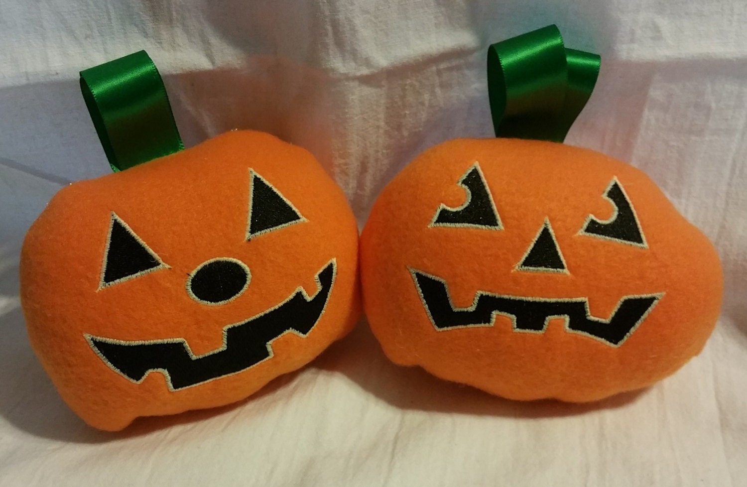 Pumpkin Stuffies in the Hoop Designs Two Faces Three Sizes - Etsy