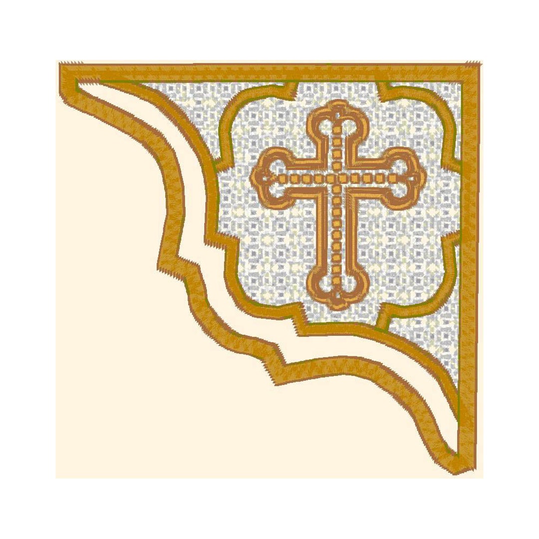 Lace Cross Bookmark- in the Hoop Freestanding Lace Embroidery Machine ...