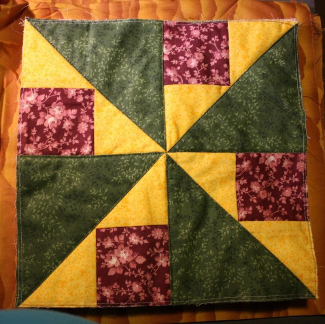 Spinner Ith Quilting Block Paper Piecing in the Hoop Embroidery Machine ...