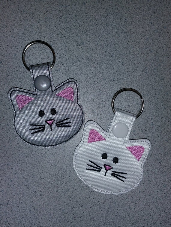 Kitty Cat Face Snap Tab digital Pattern in the - Etsy UK