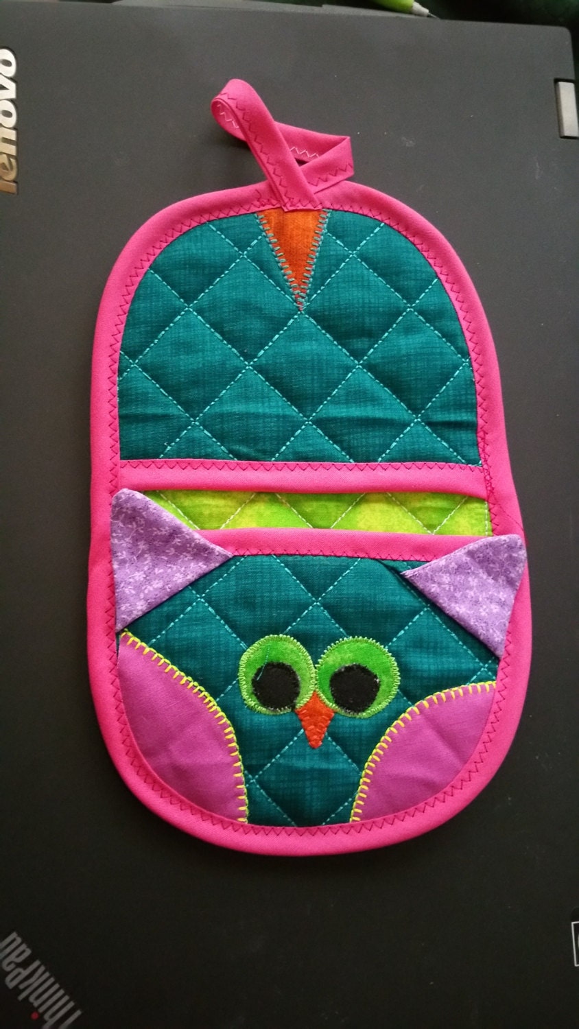 Owl (sewing Machine Pattern) Oven Mitt - Etsy