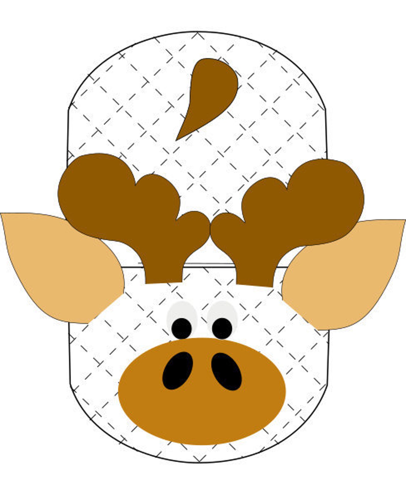 Moose (sewing Machine Pattern) Oven Mitt - Etsy