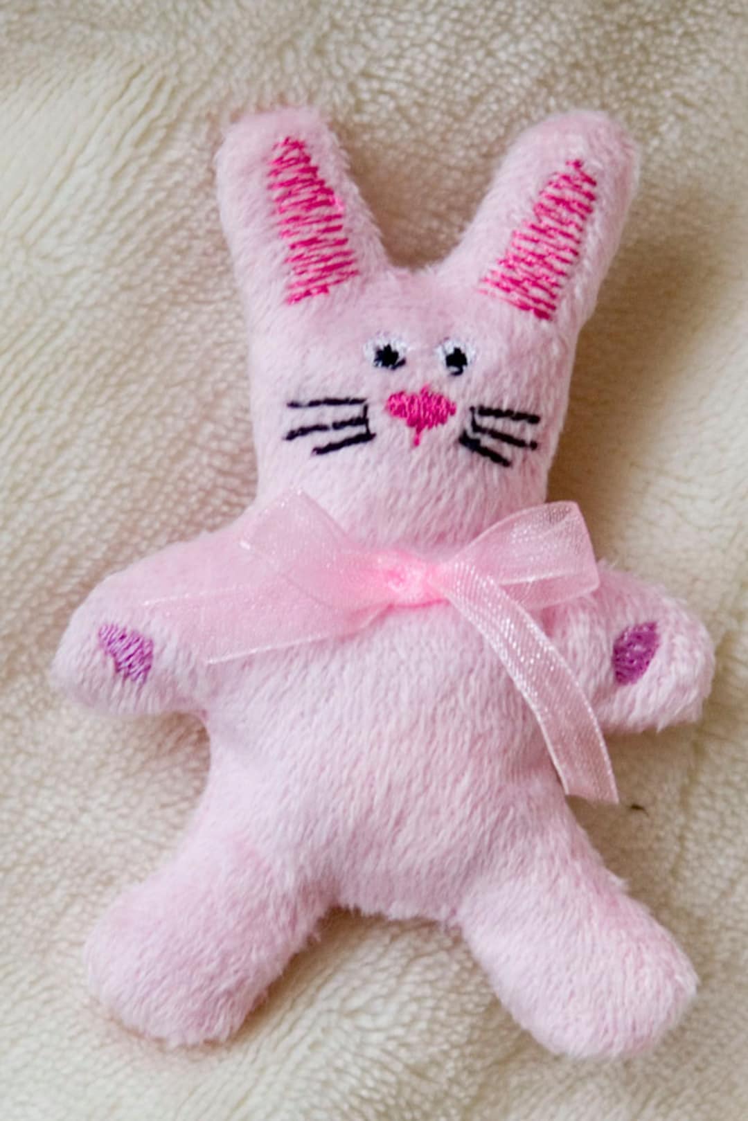 Bunny Rabbit Softie Plush Stuffie in the Hoop Machine Embroidery Design ...