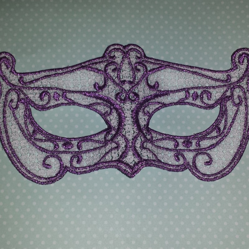 Fsl Embroidery Mask - Etsy