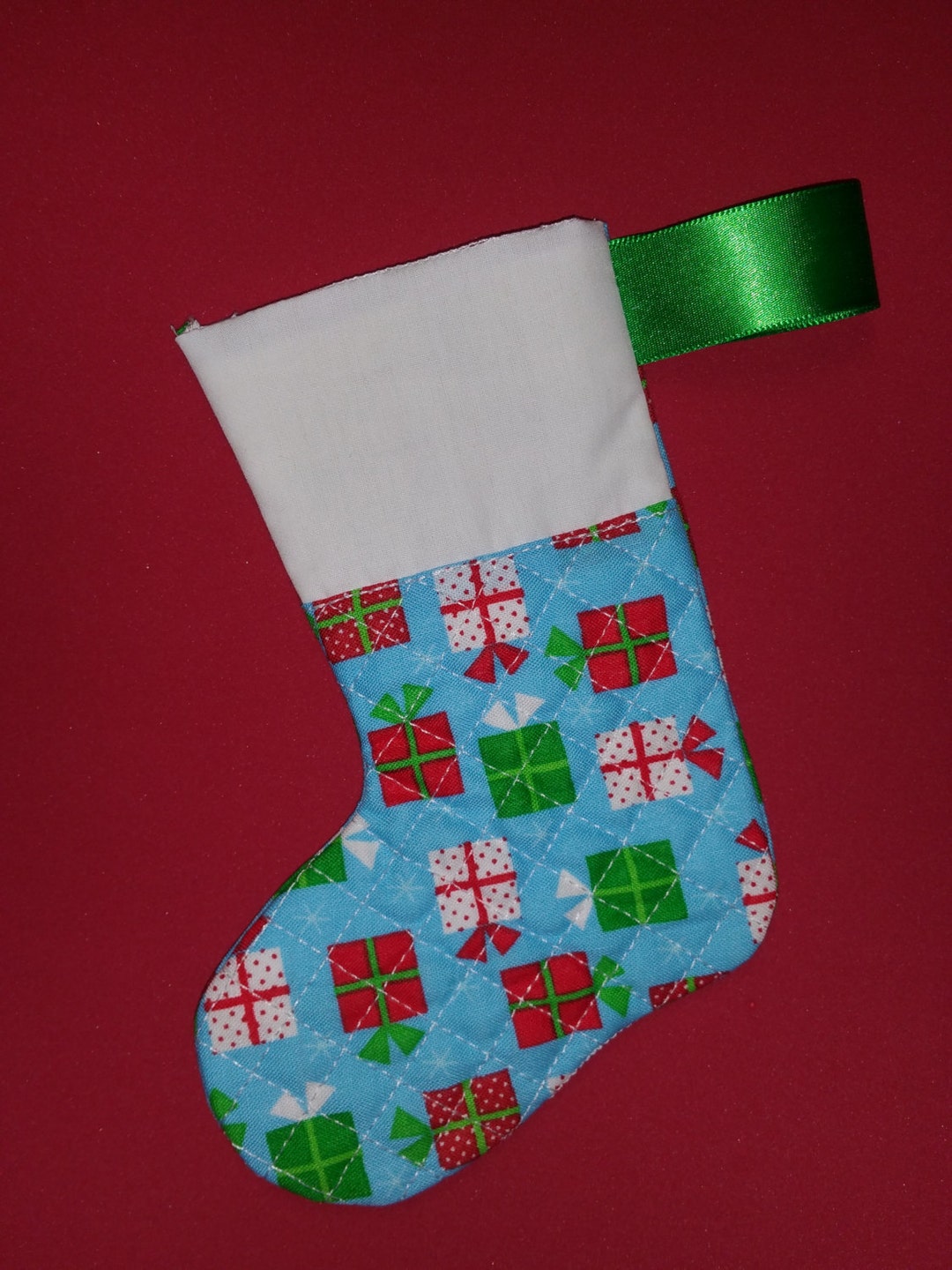 In the Hoop Quilted Stockings Machine Embroidery Designs Embroidery ...