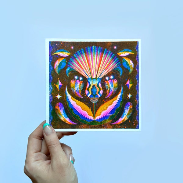 Risograph Print - Etsy