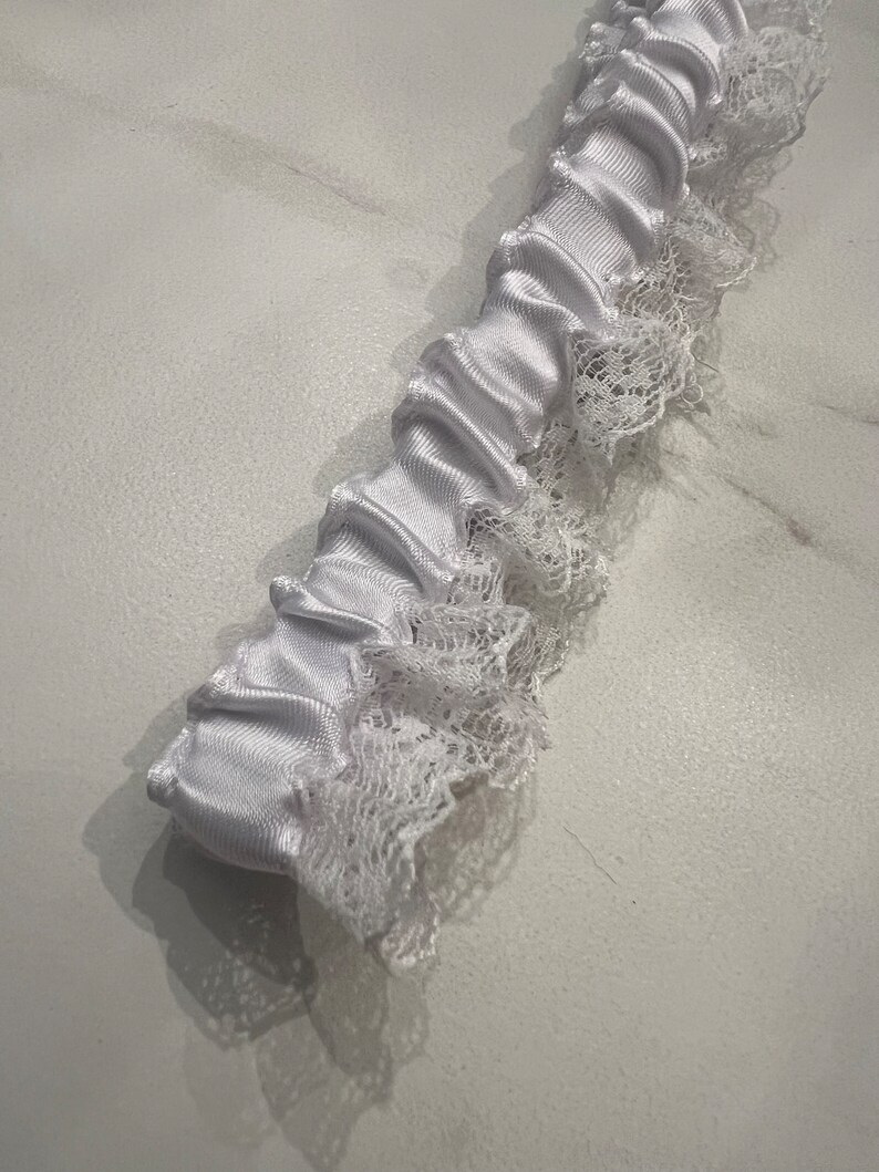 Bridal Garter LIMITED EDITION Whipped Cream W/ Vanilla Lace - Etsy