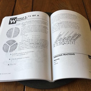 VTG 90s the Math Chef 60+ Kid Recipes Math Activities Childrens ...