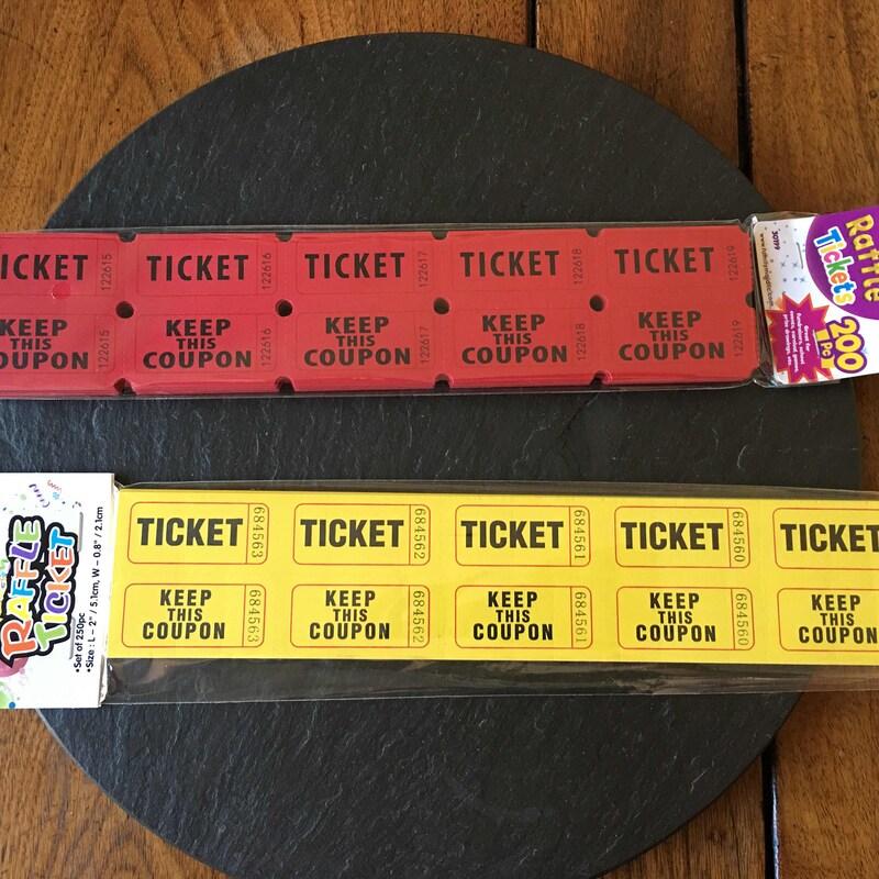 Reward Tickets - Etsy