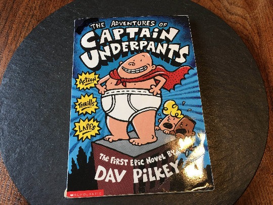 VTG The Adventures of Captain Underpants First Book 1 Dav | Etsy
