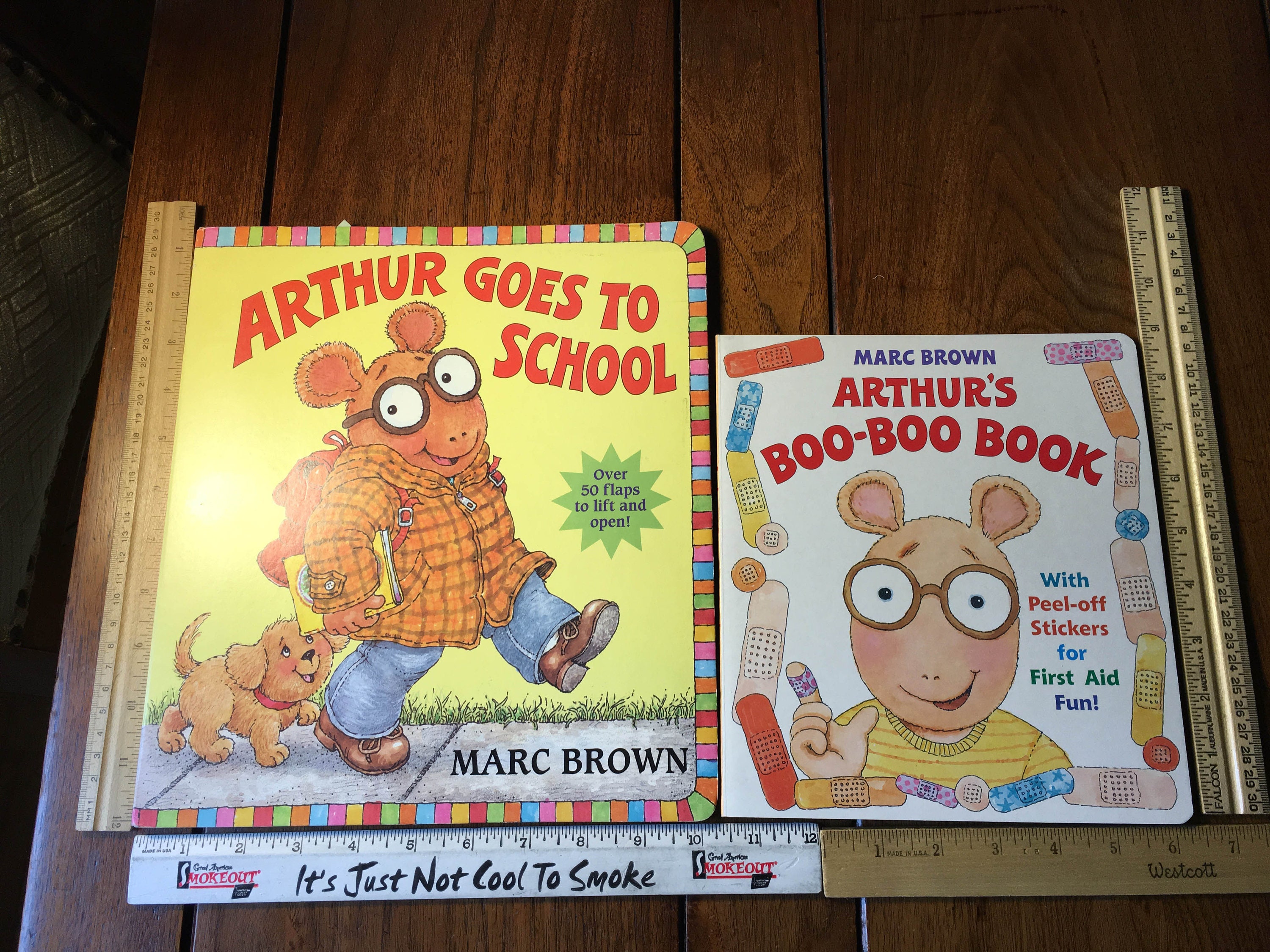 1 NOS VTG Arthur's Boo Boo Board Book New Full Page - Etsy Australia