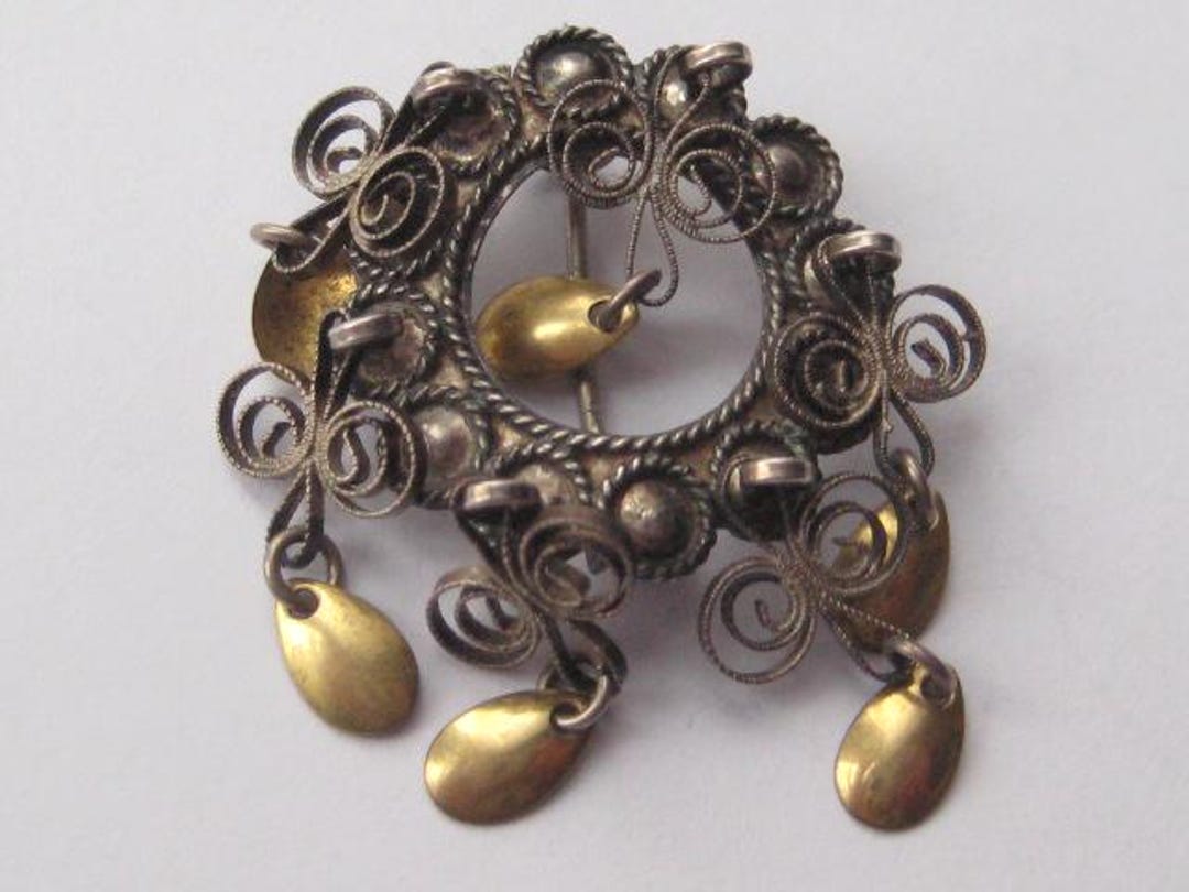 Norwegian 830S Solje Brooch - Etsy