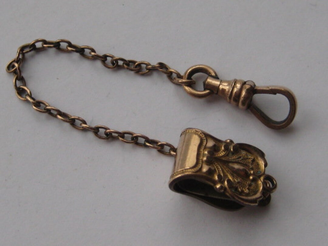 The DFB Co Rolled Rose Gold Fob Chain - Etsy