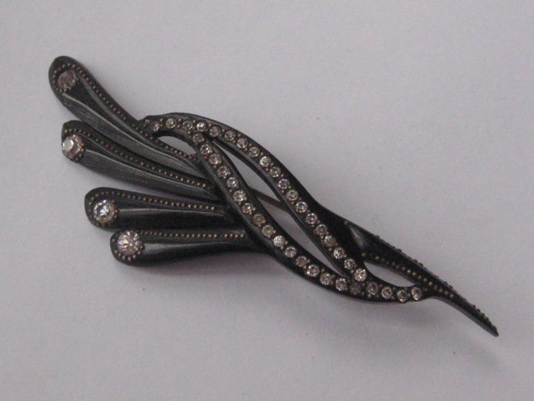 Art Deco Paste Flash Pin - Etsy