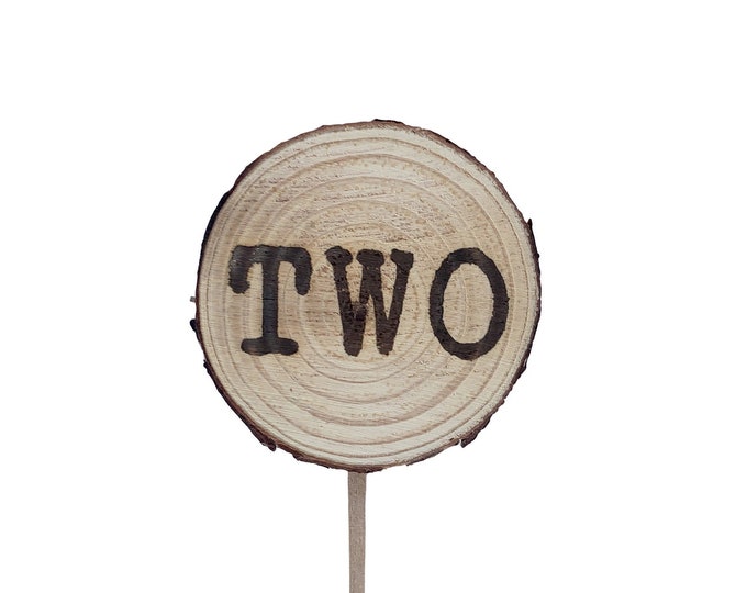 Wood Disc Cake Topper Birthday Cake Toppers First Birthday - Etsy