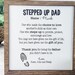 Father's Day Sign, Gift for Dad, Father's Day Gift, Gift for Step Dad ...