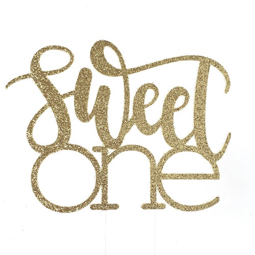 Sweet One Cake Topper Ice Cream Party Theme Party Dessert - Etsy