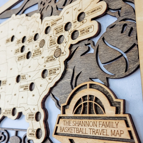 Personalized Bucket List Map - Etsy