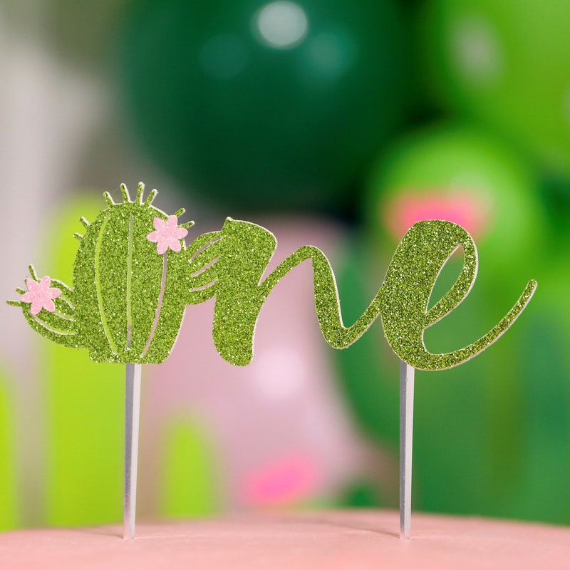 Cactus Cake Topper - Etsy