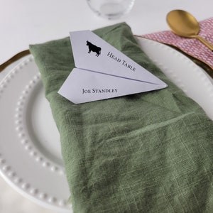 Airplane Seating Cards - DIY Digitial Download - I Design You Print ...