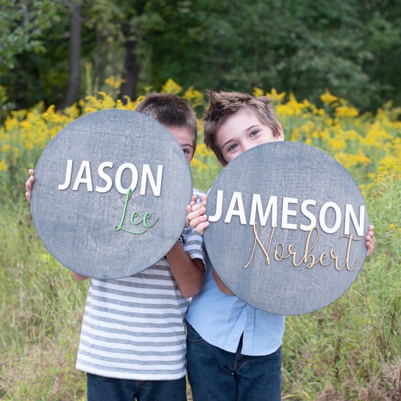 Custom Name Sign, Kids Room Decor, Wooden Name Sign, Nursery Wall Art ...