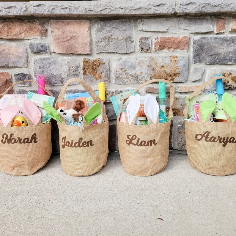 Personalized Easter Basket, Custom Easter Basket, Easter Gift, Easter ...