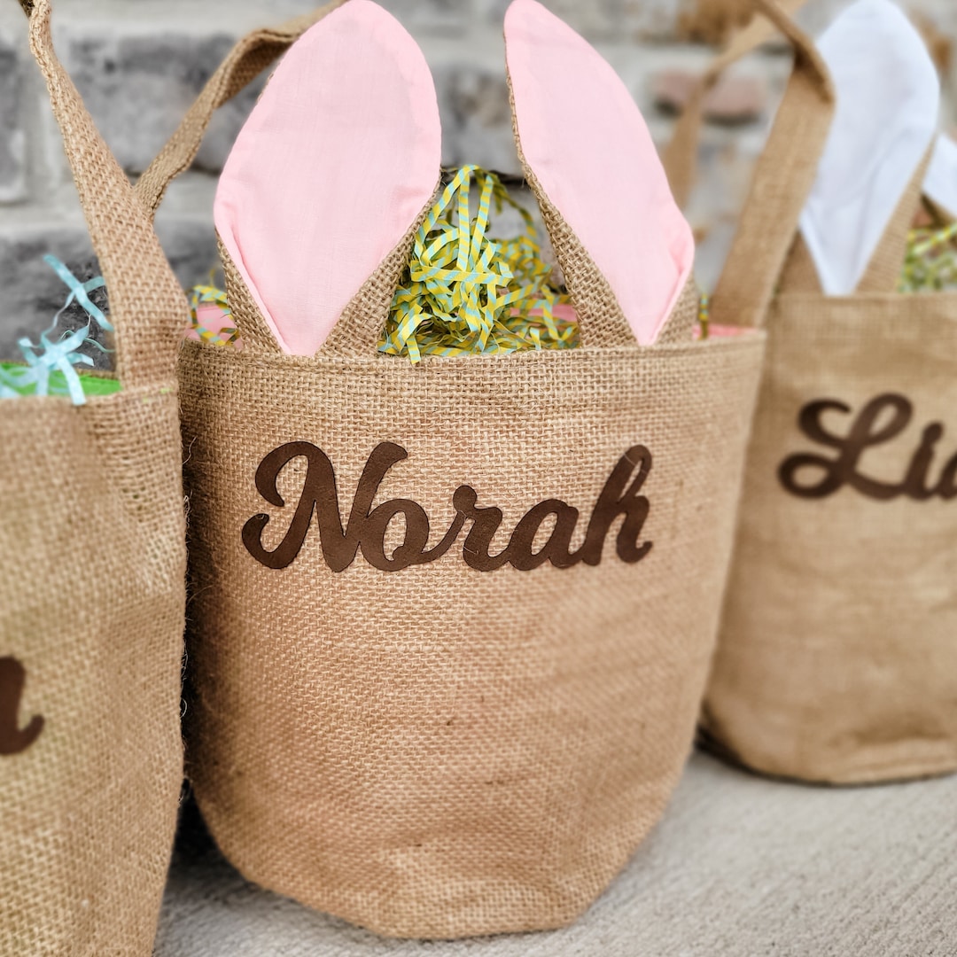 Personalized Easter Basket, Custom Easter Basket, Easter Gift, Easter ...