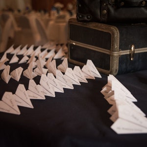 Airplane Seating Cards - DIY Digitial Download - I Design You Print ...