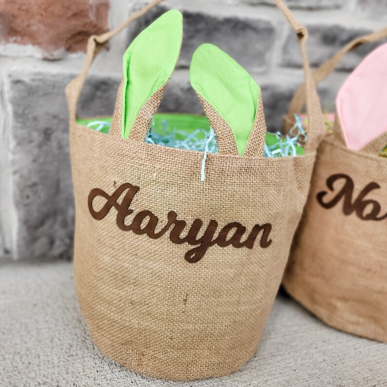 Personalized Easter Basket, Custom Easter Basket, Easter Gift, Easter ...