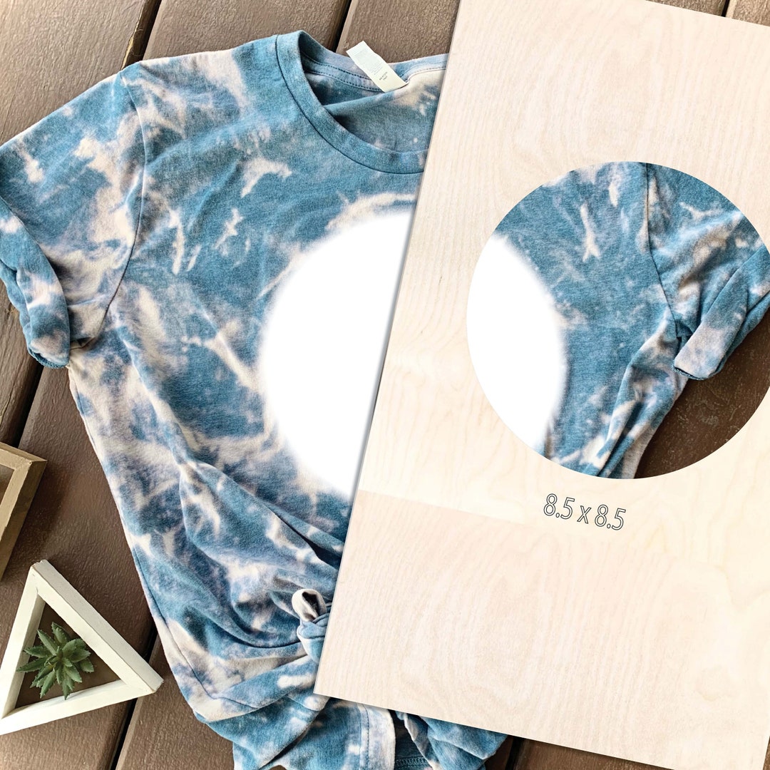 Bleach Tie Dye Template, Acrylic Shirt Template, Reusable Template, T ...