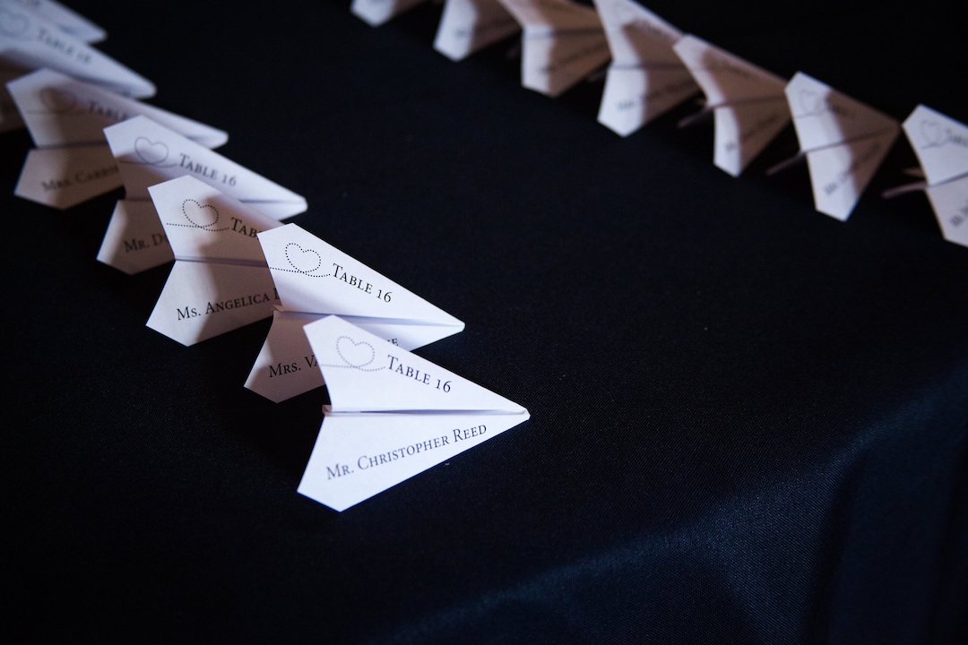 Airplane Seating Cards DIY Digitial Download I Design You Print Travel ...