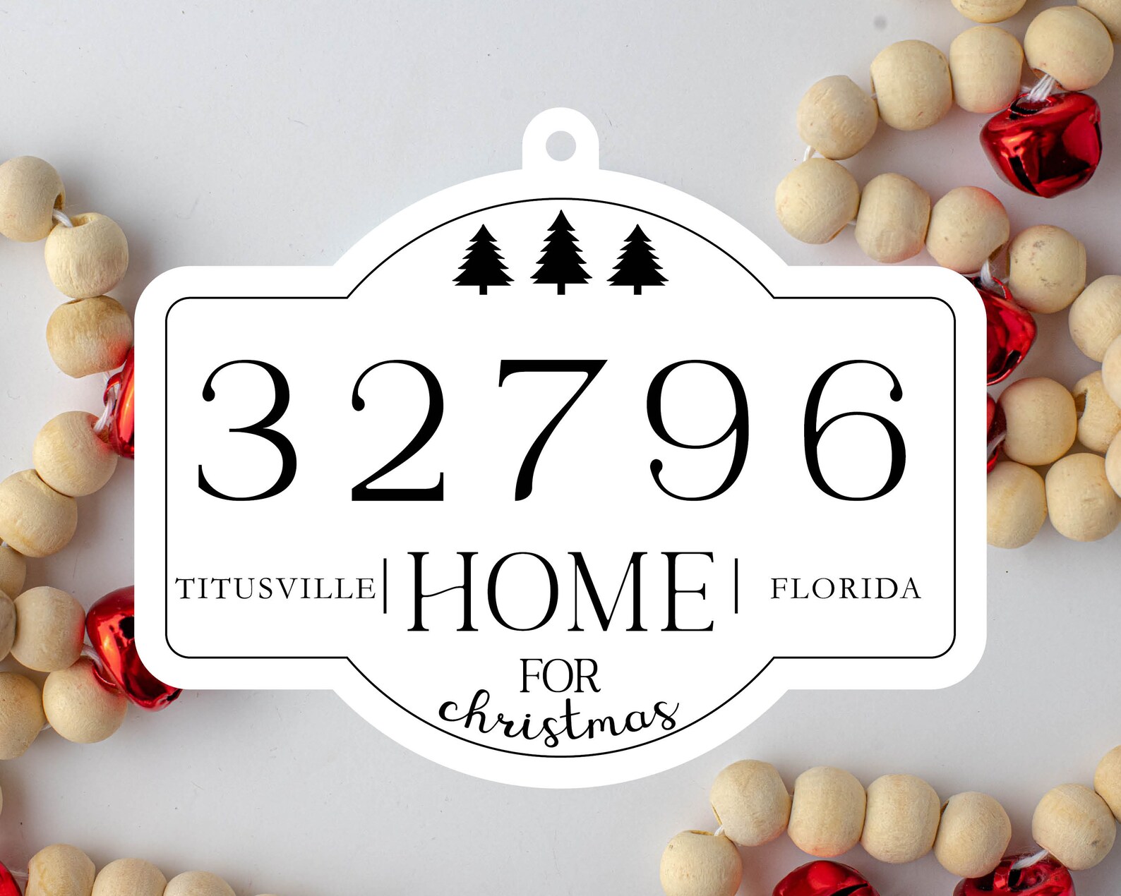 Home for the Holidays Zip Code New Home Ornament 2021 - Etsy