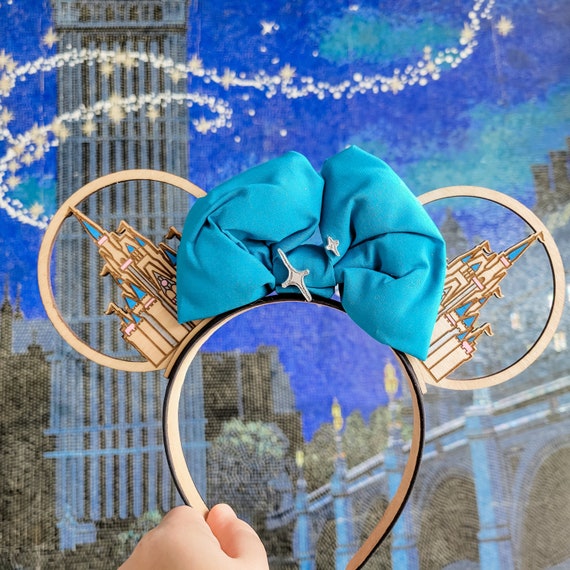 Castle Minnie Ears, Mickey Ears, Disney Headband, Castle Headband by ...