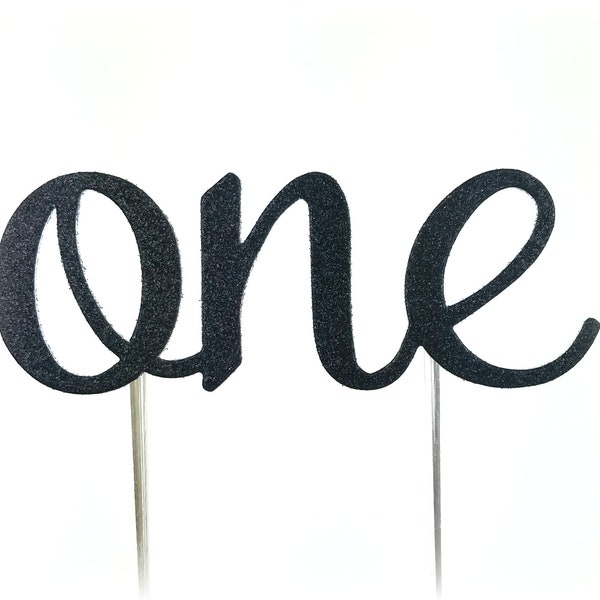 Black Cake Topper - Etsy