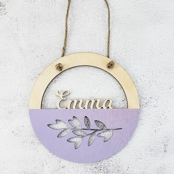 Custom Name Sign Kids Room Decor Wooden Name Sign Nursery Door Hanger By CMS Design Studio custom-name-sign-kids-room-decor-wooden-name-sign-nursery-door-hanger-by-cms-design-studio