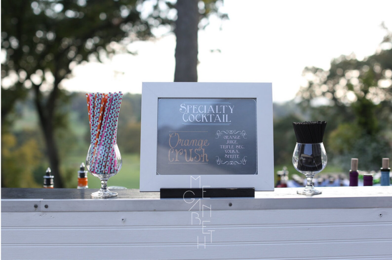 Specialty Drink Signature Drink Sign Grey Chalkboard - Etsy