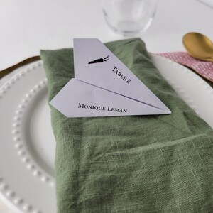 Airplane Seating Cards - DIY Digitial Download - I Design You Print ...