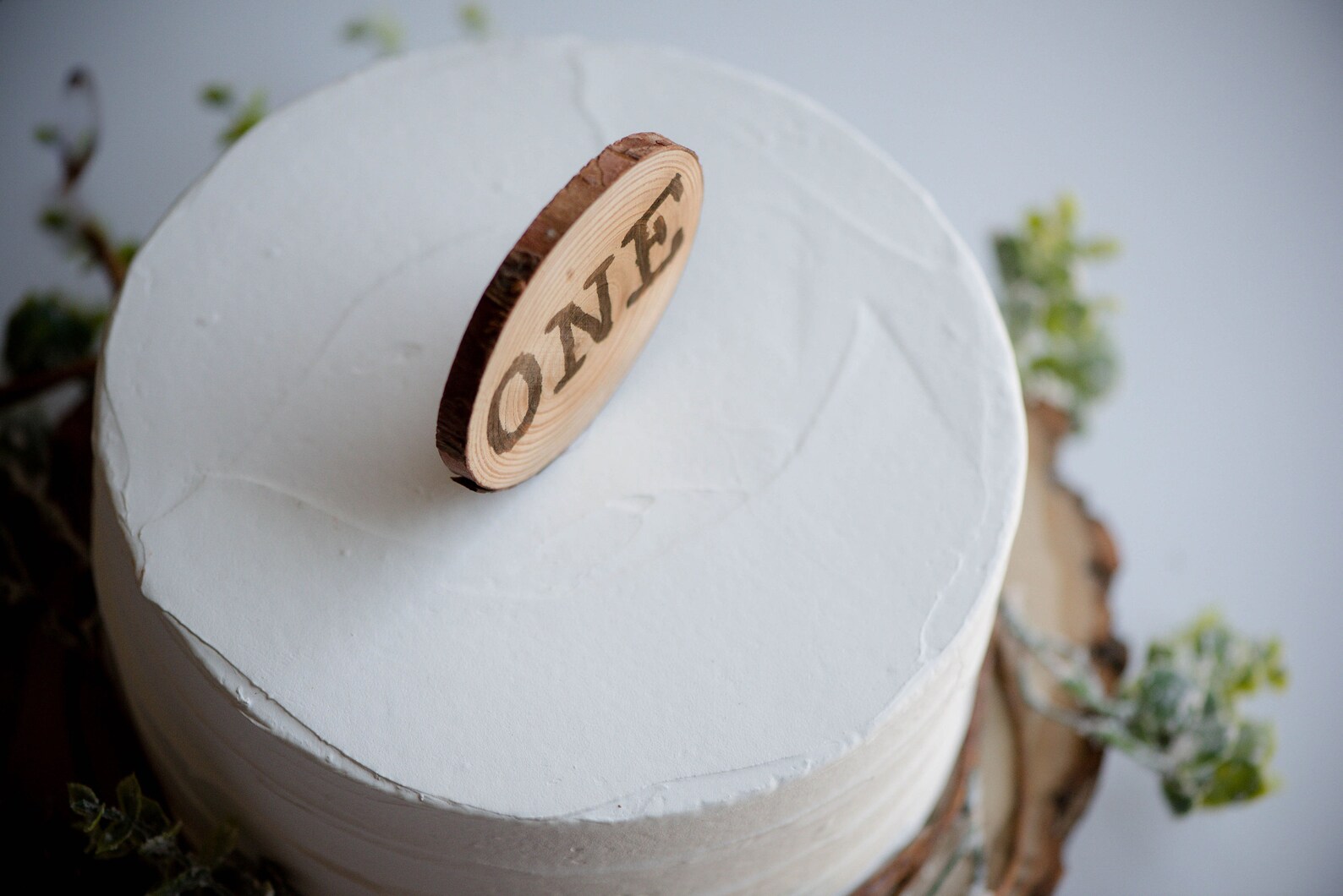 Wood Disc Cake Topper Birthday Cake Toppers First Birthday - Etsy