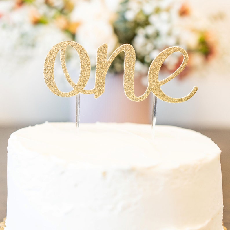 Cake Topper Birthday Cake Toppers First 1st Birthday Cake - Etsy