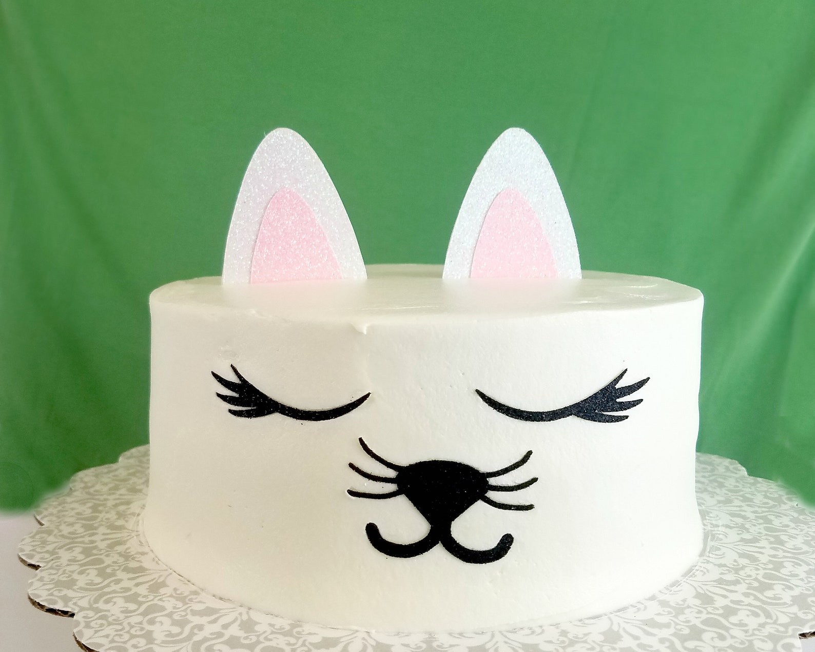 Kitty Cat Cake Topper Birthday Cake Toppers Birthday Cake - Etsy