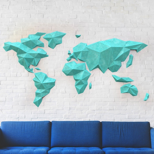 Map Decoration - Etsy