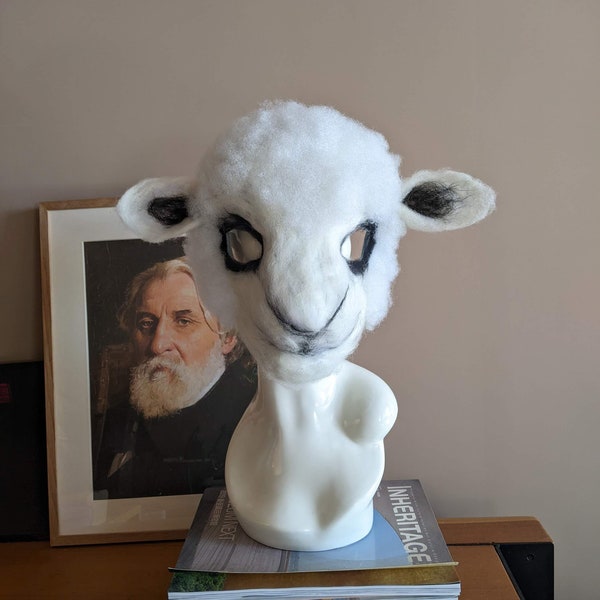 Sheep Mask - Etsy