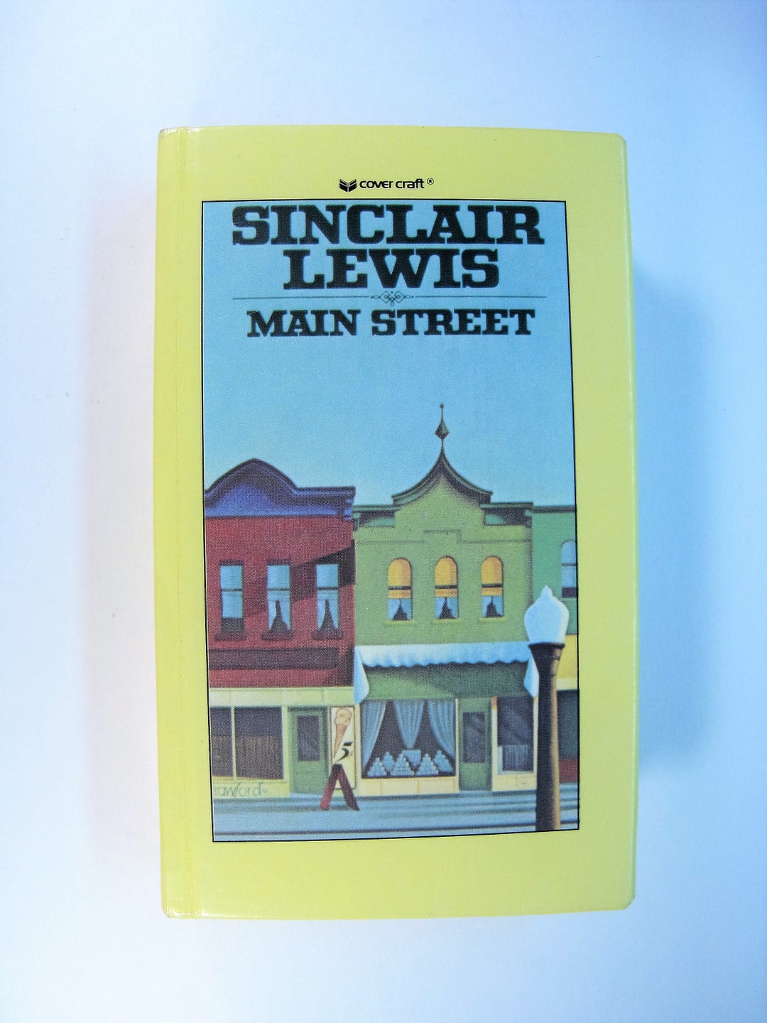 MAIN STREET, Sinclair Lewis, Rare 1980 X-library Yellow-boards Signet ...