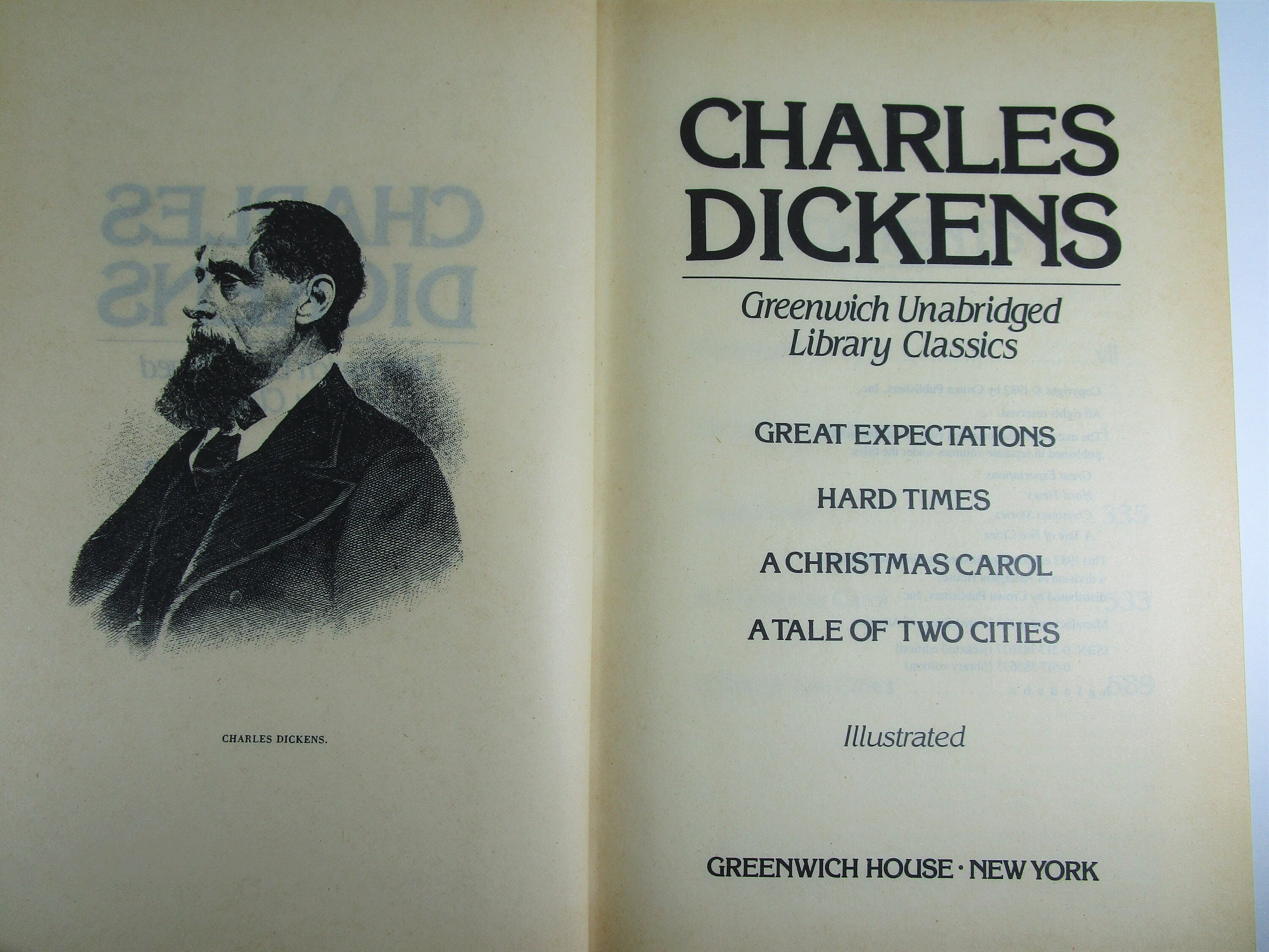 CHARLES DICKENS Christmas Carol, A Tale of Two Cities, Great ...