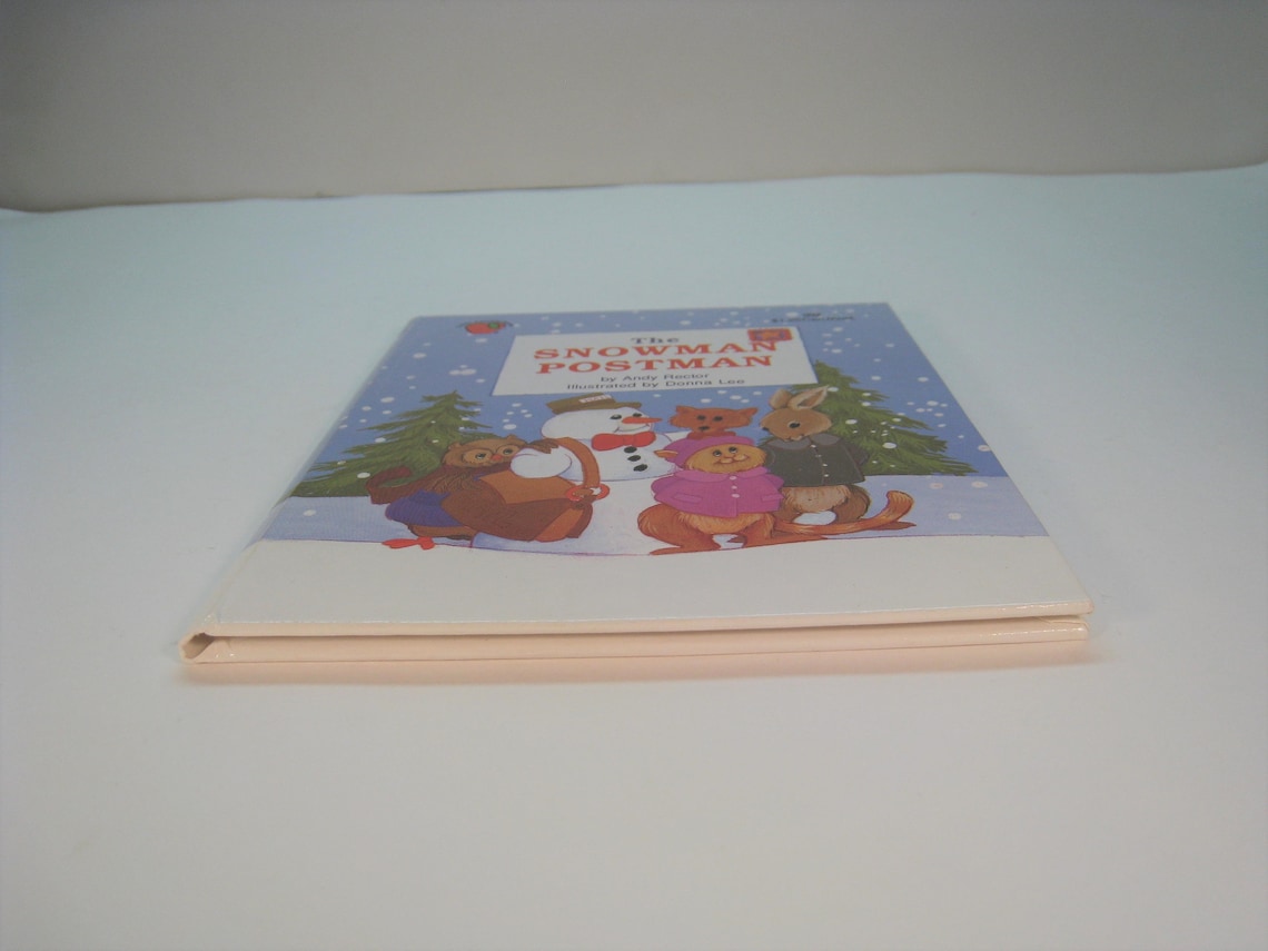 The SNOWMAN POSTMAN by Andy Rector COLLECTIBLE 1993 1st - Etsy