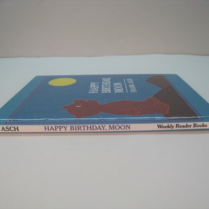 Happy Birthday Moon weekly Reader Books Frank Asch 1982 7th | Etsy