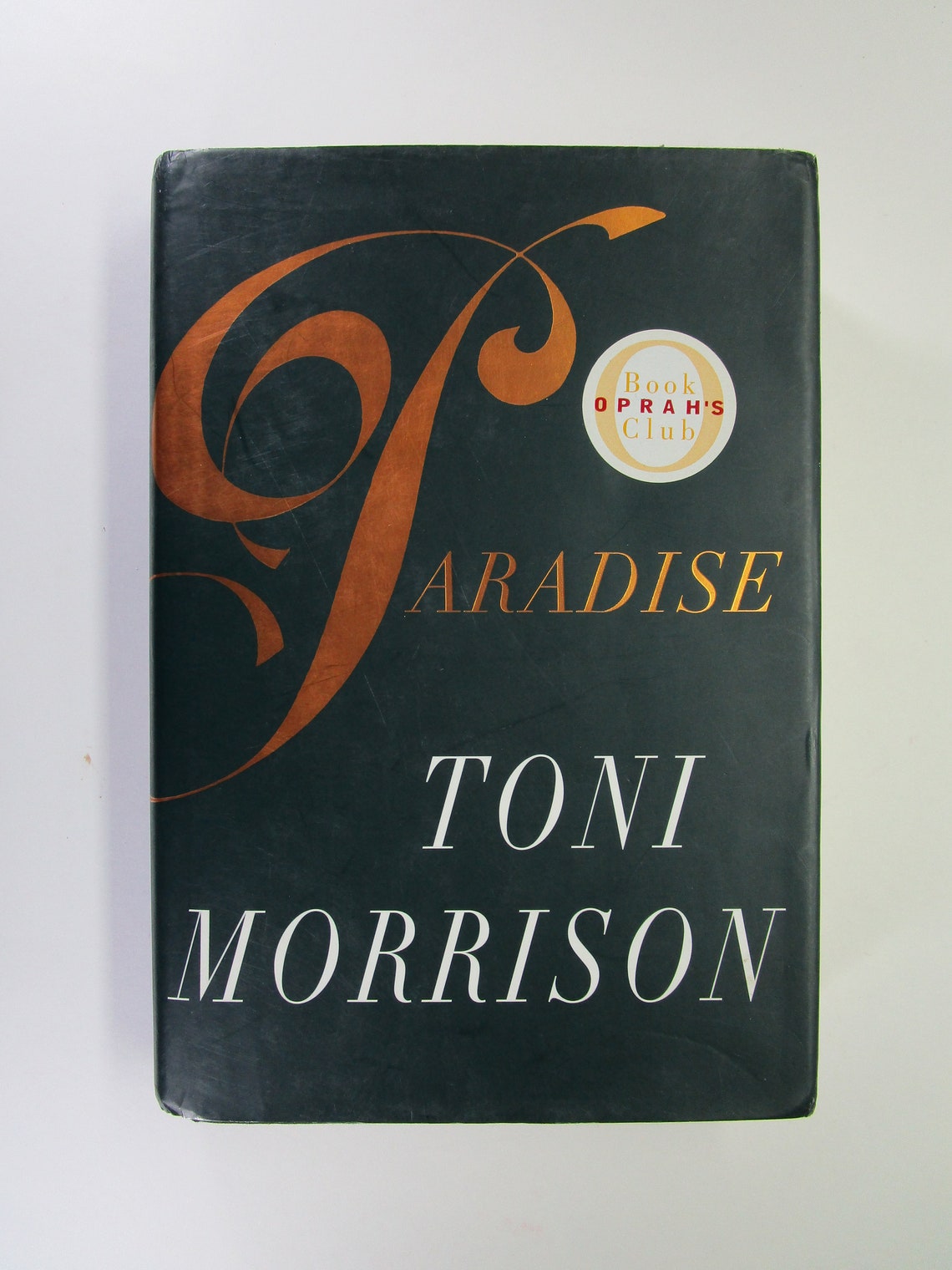 PARADISE, Toni Morrison, 1998 6th Printing BOMC Oprah Book Club Edition ...